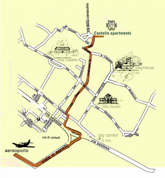 Castello Apartments (overlooking the hills of Florence) | Hotels ...